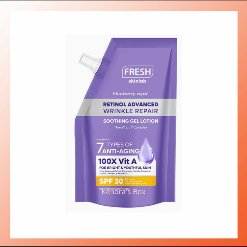 Fresh Skinlab Blueberry Acai Retinol Advance Wrinkle Repair Soothing ...