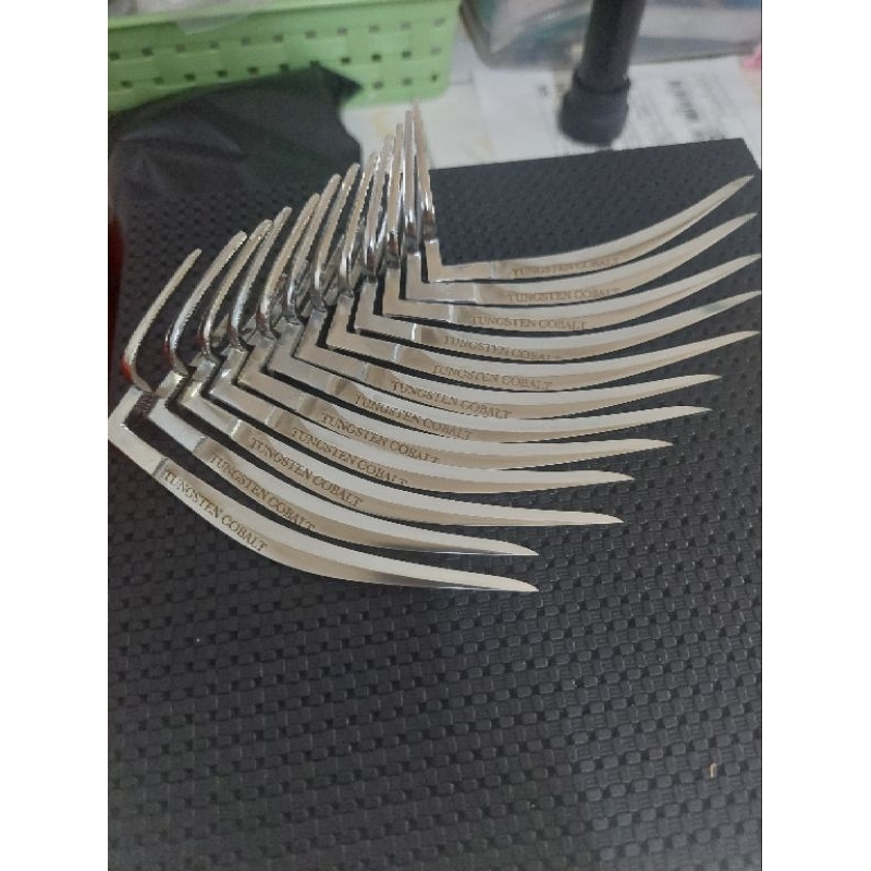 TUNGSTEN COBALT TARI ( SOLD PER PC) MADE FORM CEBU TARI MAKER | Shopee ...