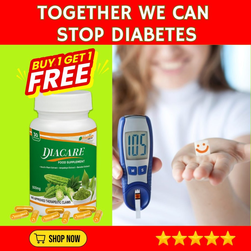 Diacare Food Supplement: Herbal Capsules for Lowering Blood Sugar and ...