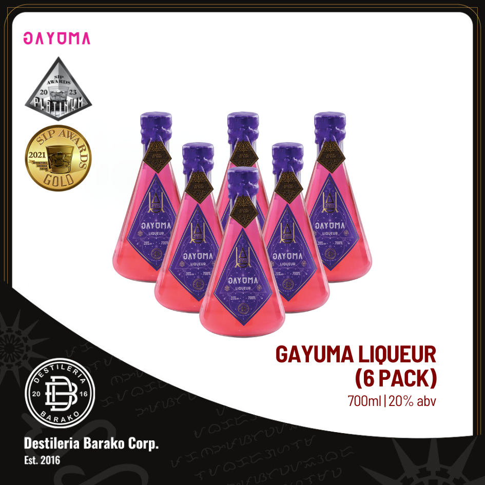 Gayuma Liqueur 700ml 20% ABV - 6 pack | Destileria Barako | Shopee ...