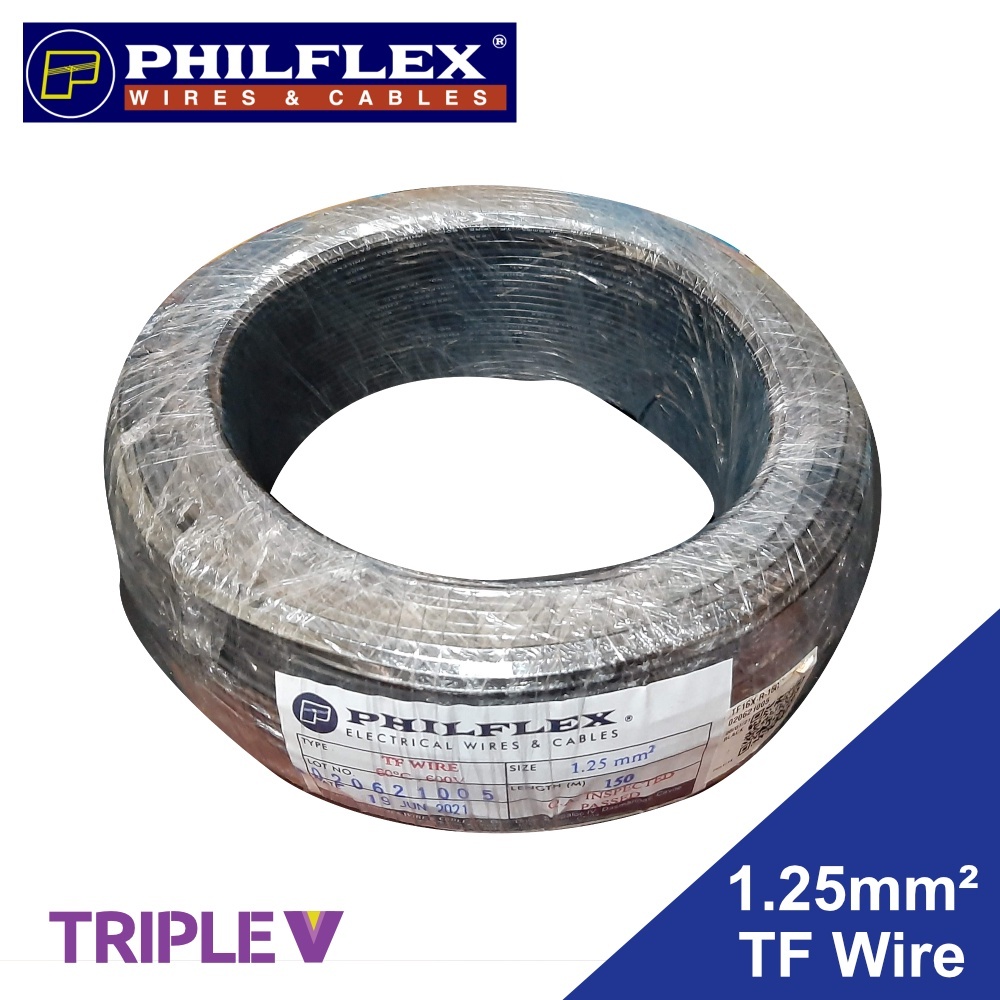 Philflex - TF Wire Stranded 1.25mm | Shopee Philippines