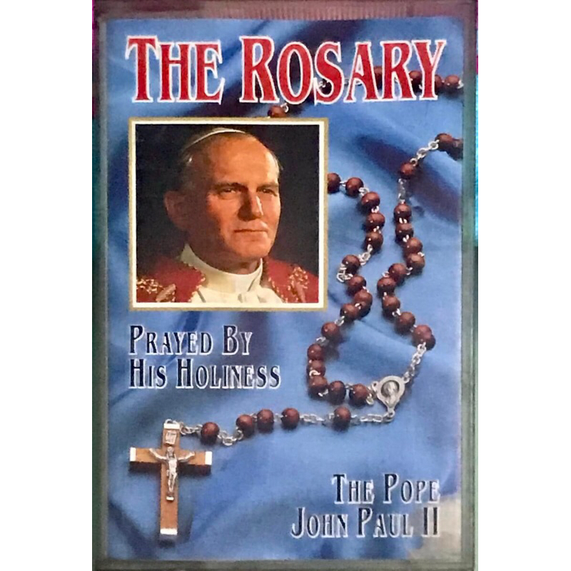 THE ROSARY PRAYED BY HIS HOLINESS POPE JOHN PSUL II CASSETTE TAPE ...