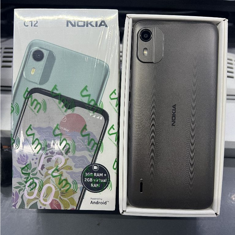 COD Nokia C12 Smartphone 64gb rom+ 3gb ram Original smart phone (sale!!!sale!!!sale!!!) | Shopee ...