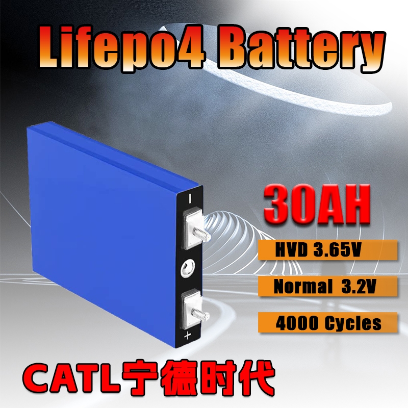 【Brand New】CATL 30AH 3.2V Lifepo4 Battery Solar Lithium Ion Battery ...