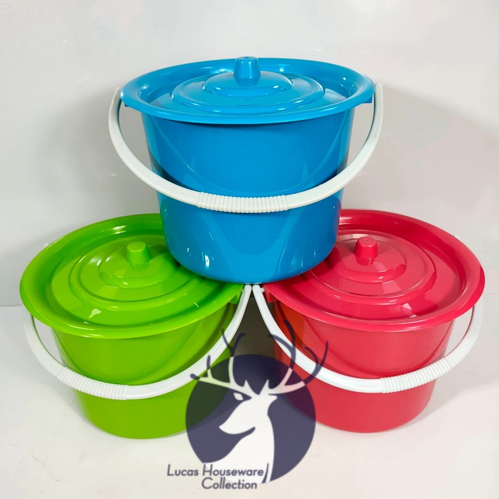 CHAMBER POT ARINOLA KIDS POTTY TRAINING / WATER BUCKET WITH COVER ...