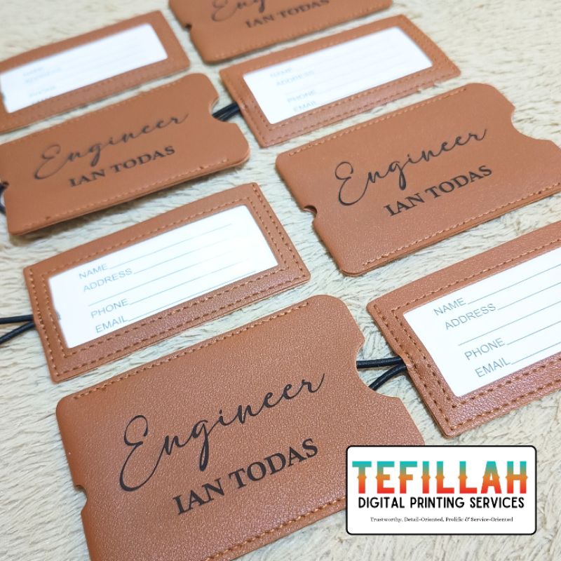 Personalized Laser Engraved Luggage Tag | Shopee Philippines