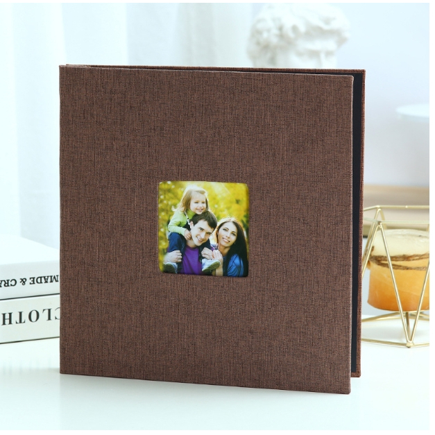 8R /10 Inch Self Adhesive Film Covered Album Manual Picture Album Kid ...
