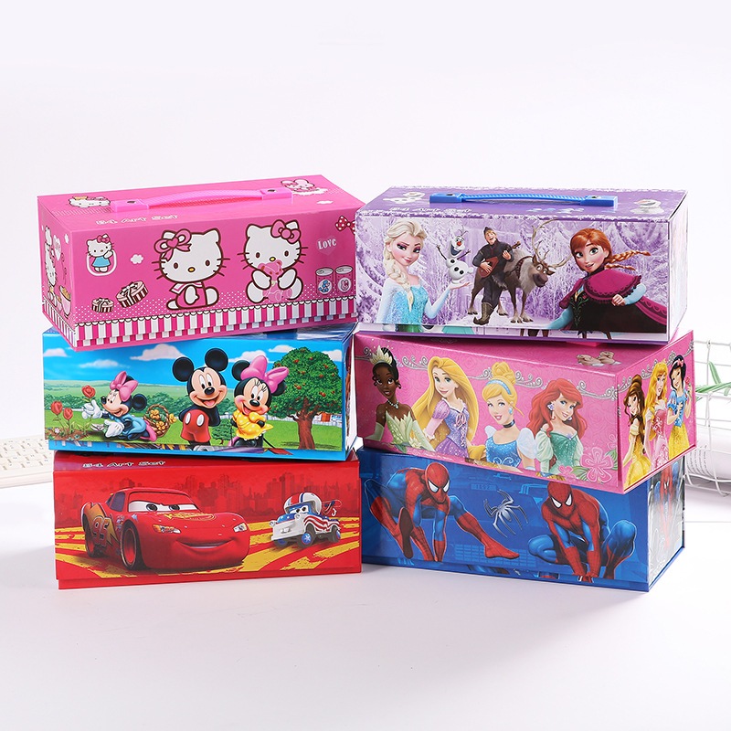 2025 New 54pcs Drawing Art Set Kids Cartoon Painting Pen Crayons ...