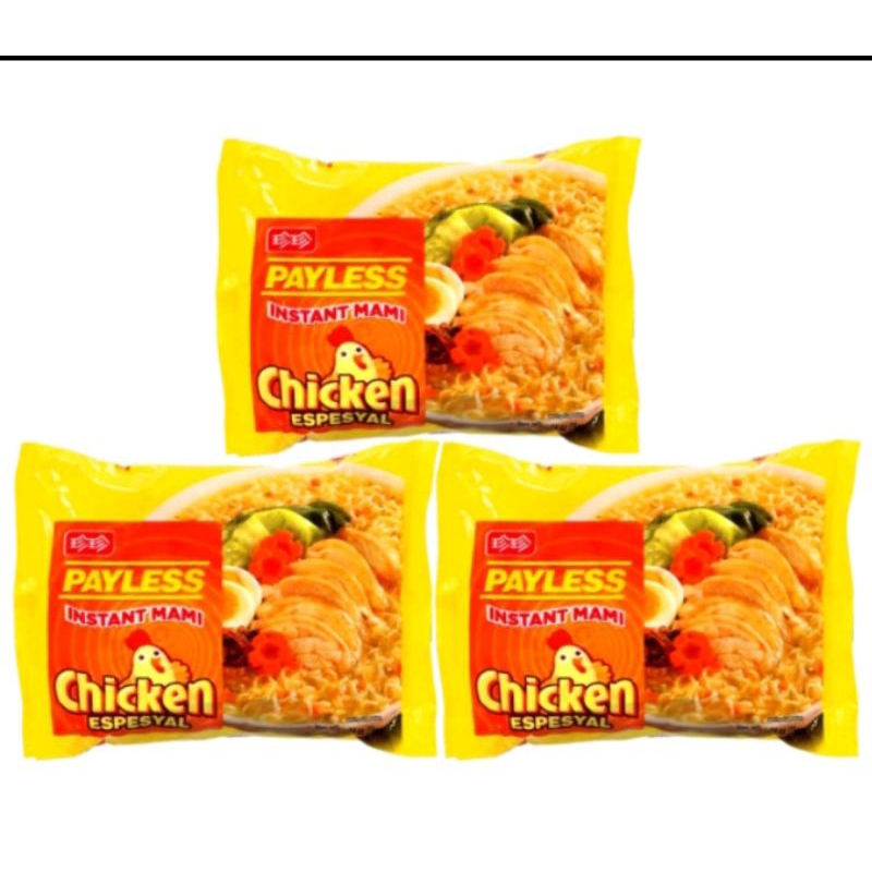 Payless Chicken Flavor/Mami Beef Flavor 55 grms | Shopee Philippines