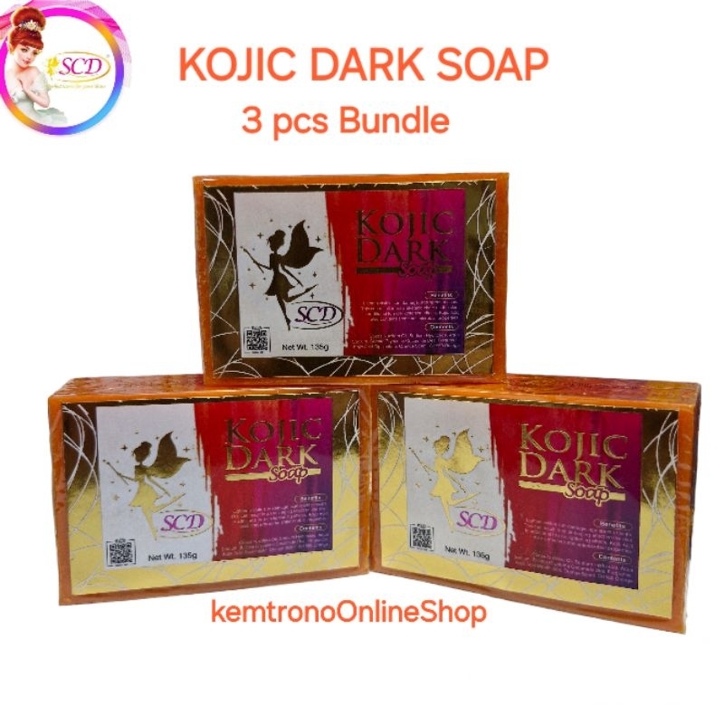 SCD DARK KOJIC SOAP BUNDLE | Shopee Philippines