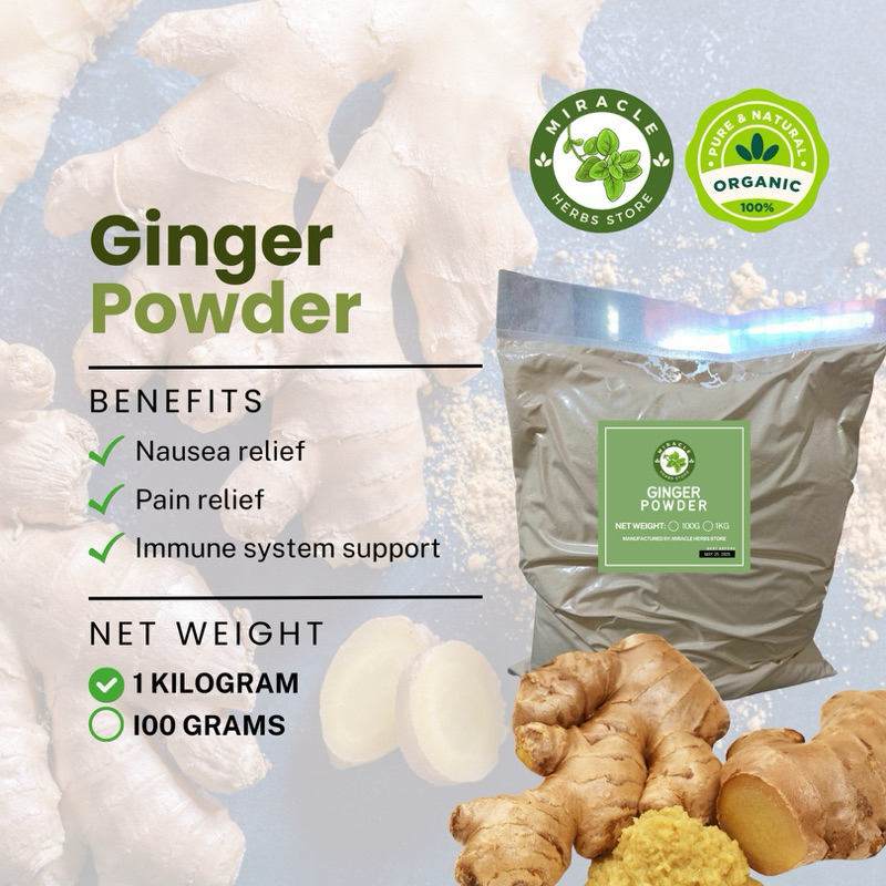 PURE GINGER POWDER 1 KILOGRAM | Shopee Philippines
