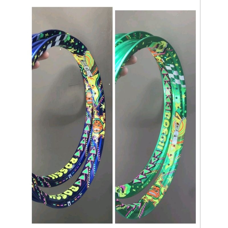 Rossii Rims 17" (1.4 both) rossi inspired rim made in thailand makunat ...