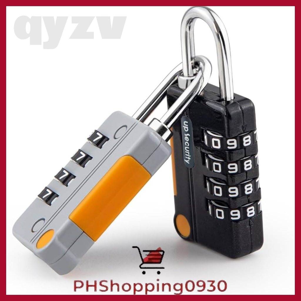 4 Digit Number Combination Pad Lock Outdoor Waterproof Lock Suitcase ...