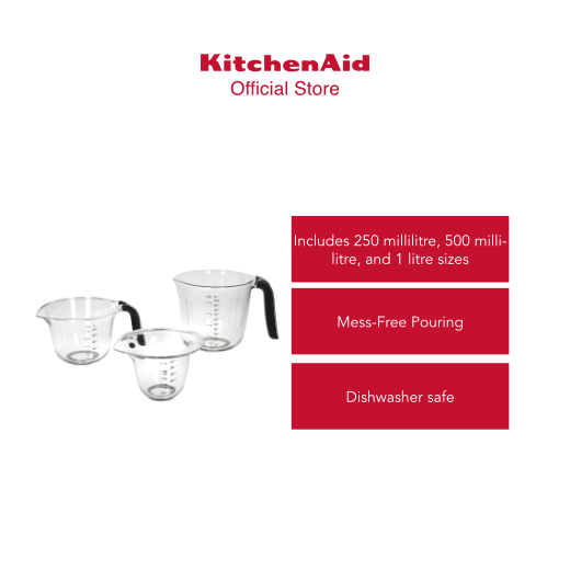 KitchenAid Measuring Jugs 3-Piece Set | Shopee Philippines