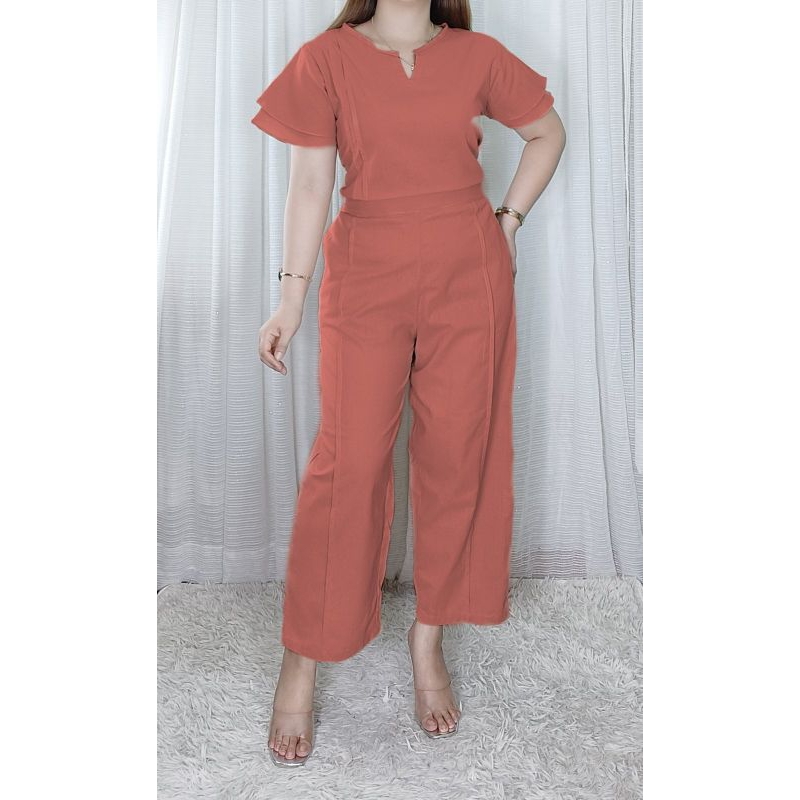 Eunice Coordinates Pants Terno (D&T) | Shopee Philippines