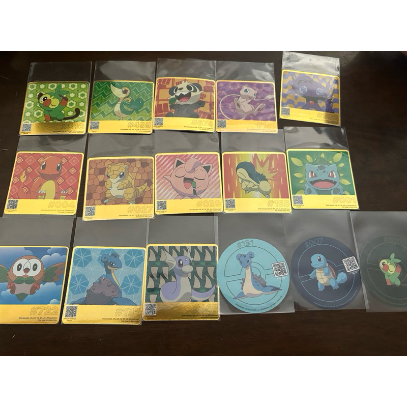 Pokemon Oreo Cards Photocards and Limited Edition Circular Cards ...