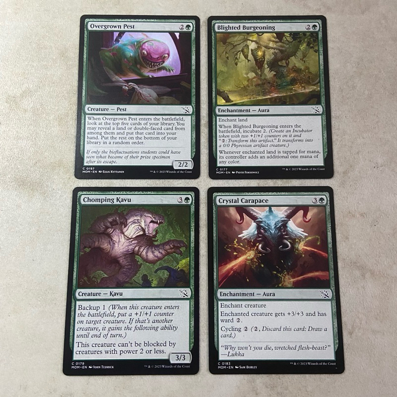 OVERGROWN PEST BLIGHTED BURGEONING CHOMPING KAVU CRYSTAL CARAPACE MOM ...