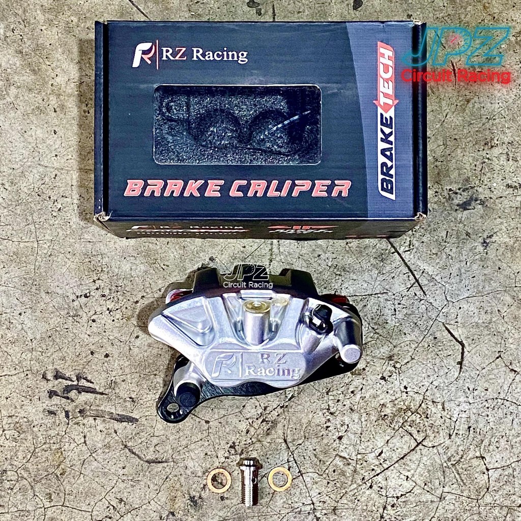 RZ RACING REAR BRAKE CALIPER for YAMAHA NMAX v1/v2 (DOUBLE PISTON ...