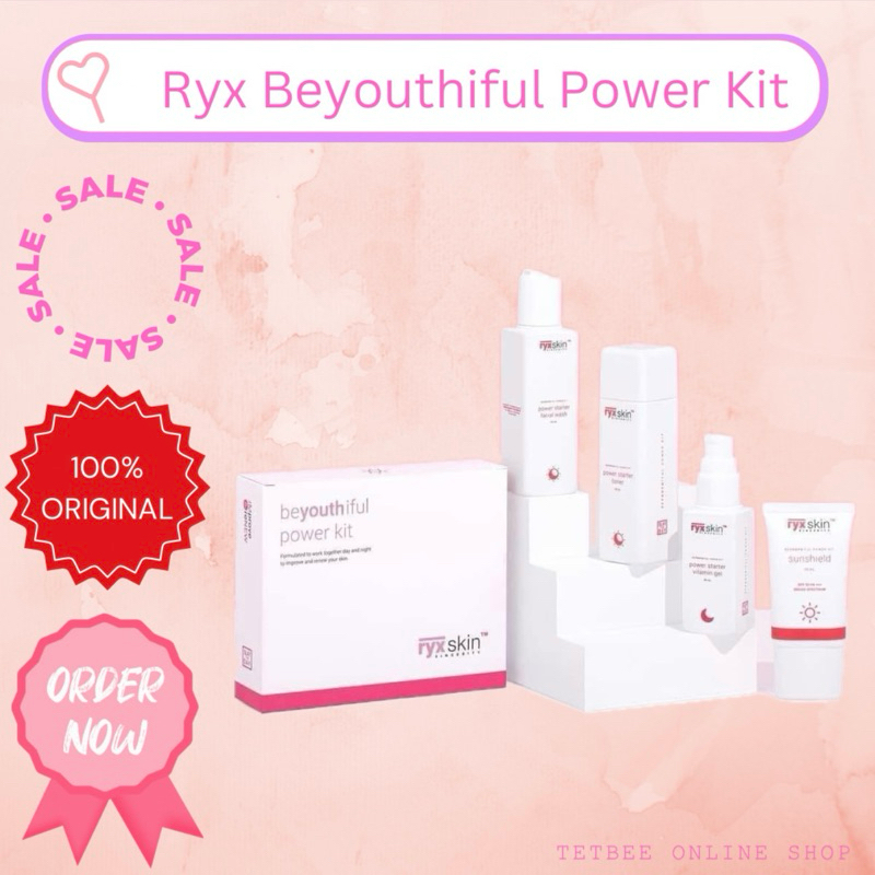RYX POWER KIT RYX SKIN BEYOUTHIFUL STARTER KIT | Shopee Philippines