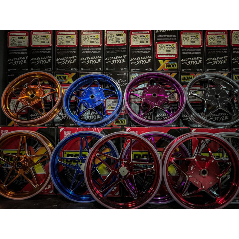 Bom Rangsit Thailand CNC Star Mags for Click 125 / M3/ MIO/ NMAX/ AEROX ...