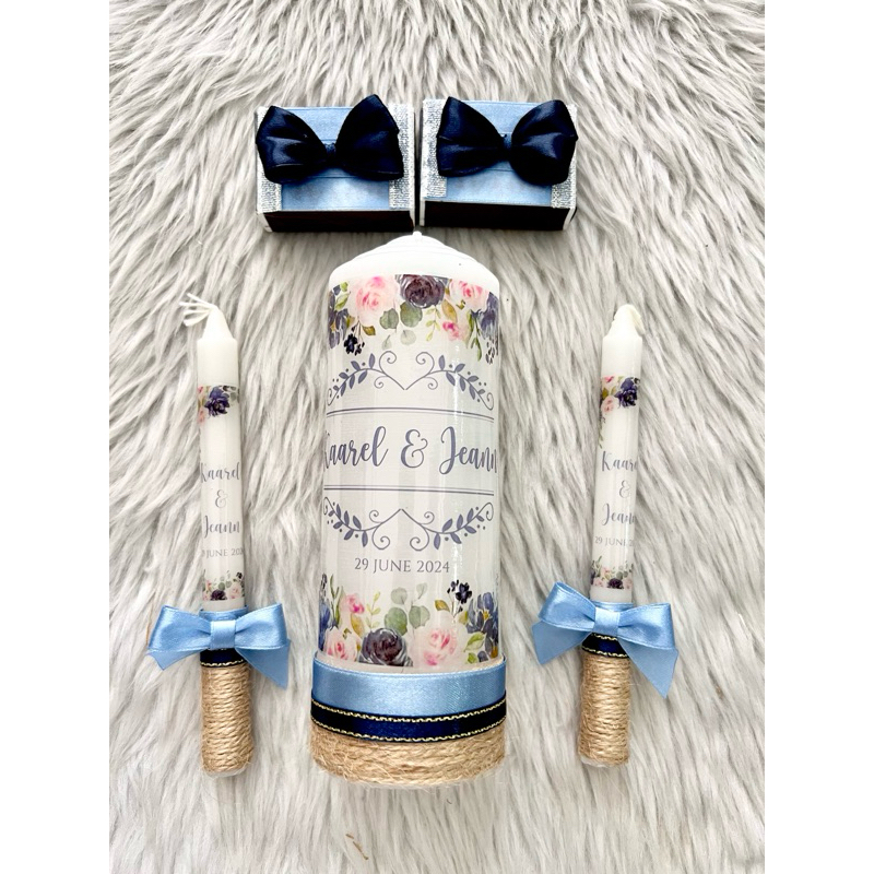Personalized Unity Candles (Wedding Candles) | Shopee Philippines
