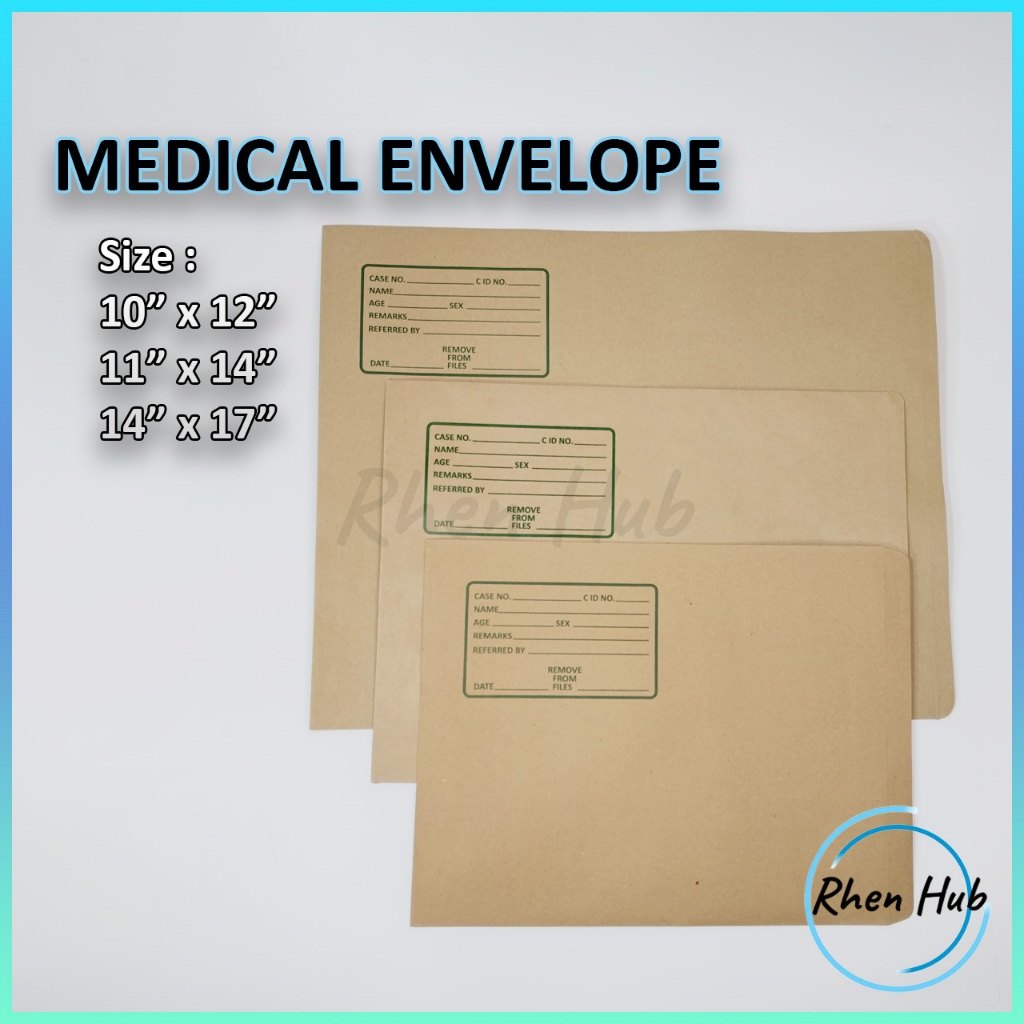100pcs/pack 𝐌𝐄𝐃𝐈𝐂𝐀𝐋 𝐗-𝐑𝐀𝐘 𝐄𝐍𝐕𝐄𝐋𝐎𝐏𝐄 10"x12"/11"x14"/14"x17" - rhenhub ...