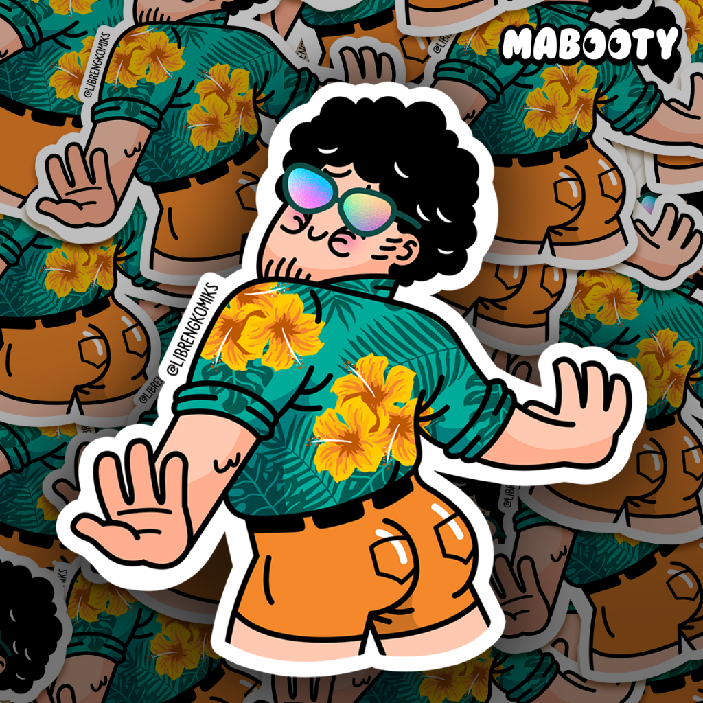 MABOOTY Pantropiko Variant - Waterproof / Hologram Mabooty Sticker ...