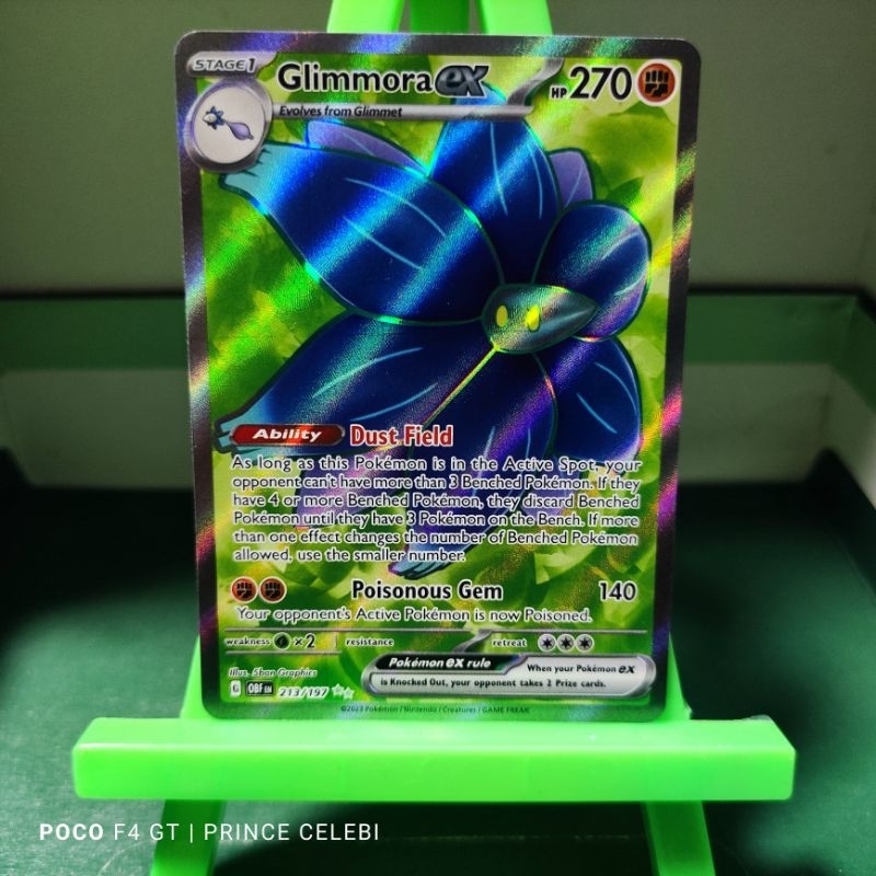 Pokemon TCG - Glimmora ex Full Art | Shopee Philippines