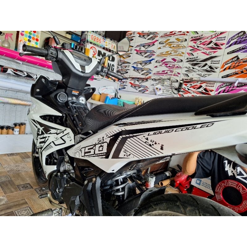 SNIPER 150 TRANSPARENT DECALS Exciter | Shopee Philippines