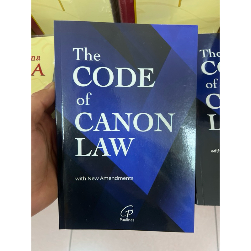 The Code of Canon Law with New Amendments | Shopee Philippines