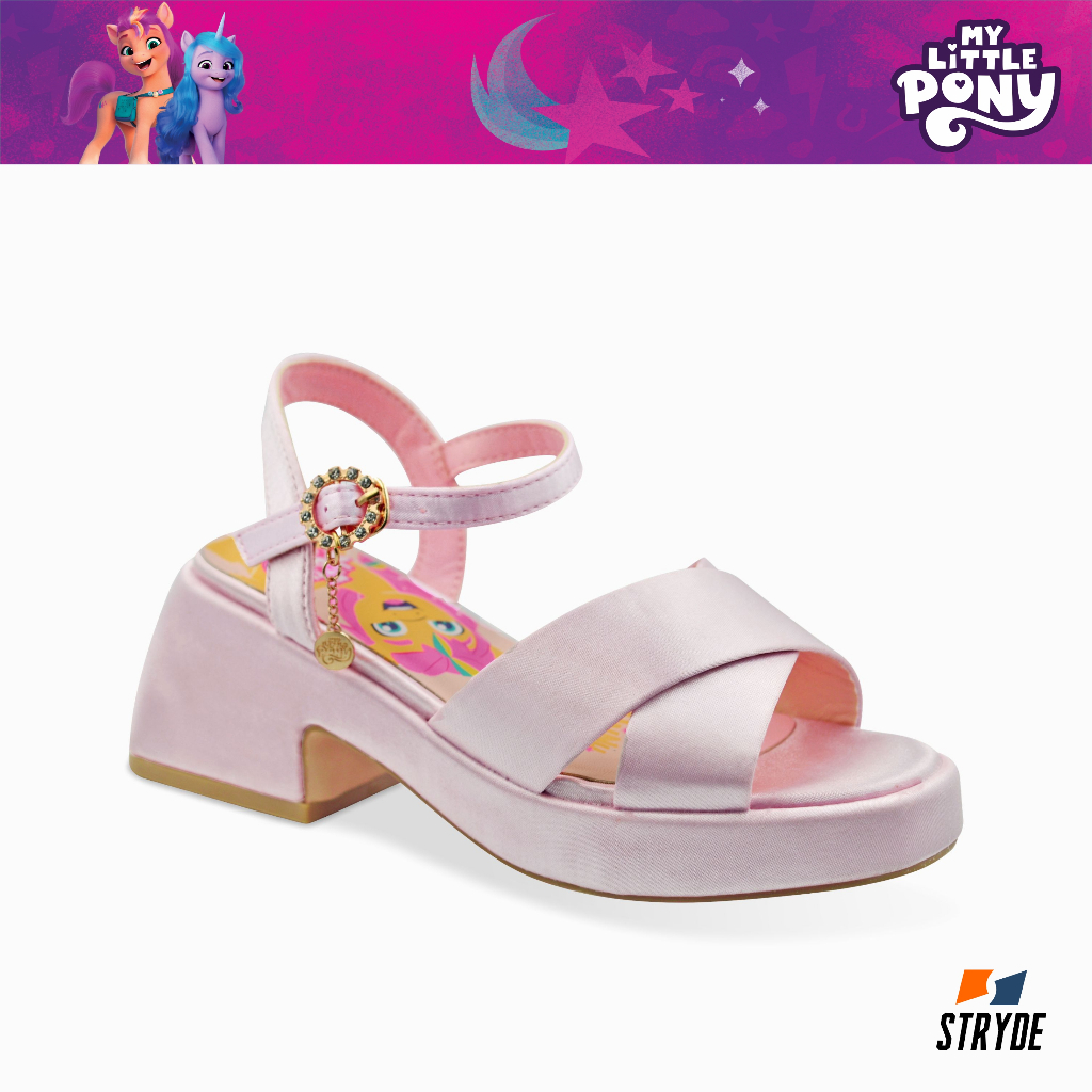 Hasbro My Little Pony Heel Sandals for Kids Girls Alcee | Shopee ...