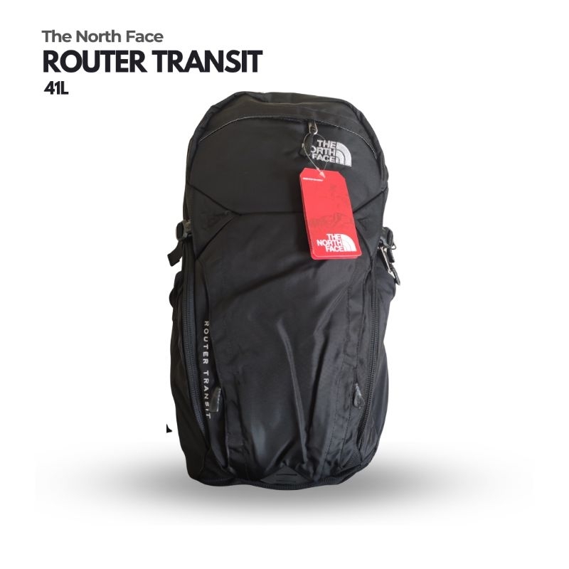 TNF Router Transit 41L - Black, Navy Blue | Shopee Philippines