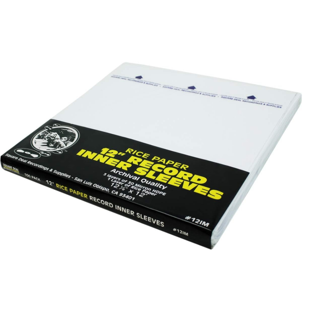 Square Deal 12" Record Inner Sleeves - 3-Layers of Archival Quality ...