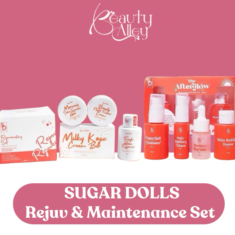 Sugar Dolls SD SKIN Rejuvenating Set | After Glow Maintenance Set ...