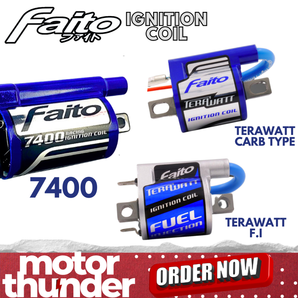 FAITO IGNITION COIL 7400,TERAWATT | Shopee Philippines