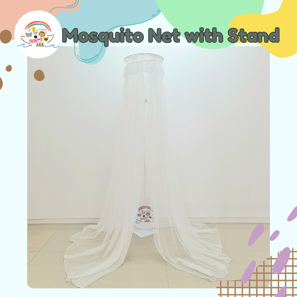 Mosquito net with stand Noah's Ark Ph | Shopee Philippines