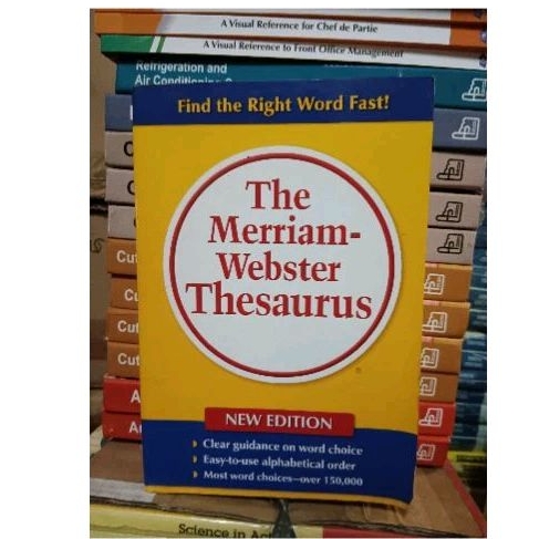 the Merriam Webster Thesaurus new edition | Shopee Philippines