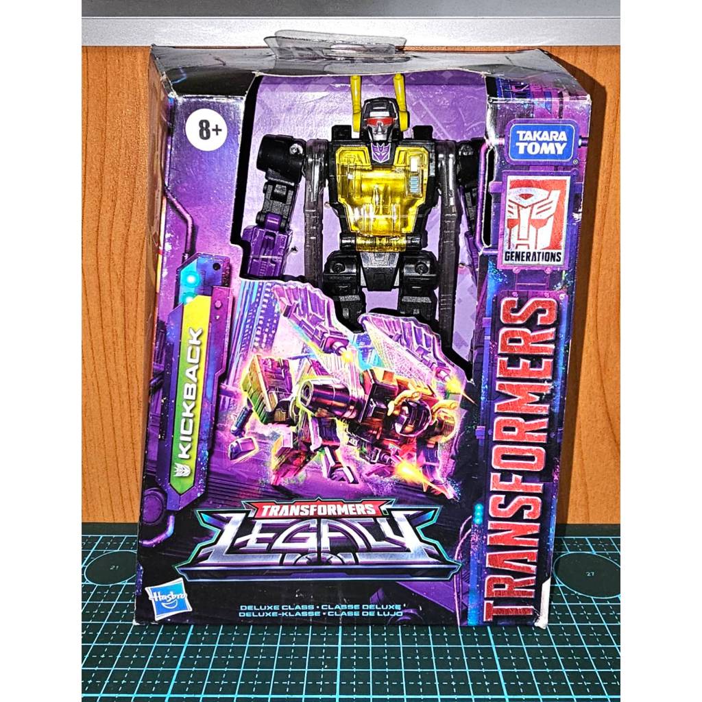 SALE !!! Transformers TF Legacy Kickback DAMAGED BOX Deluxe Class Kick ...