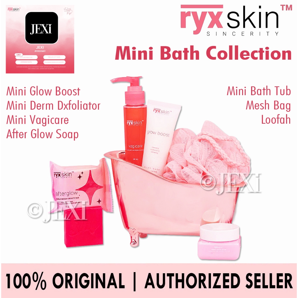 (ONHAND) Ryx Mini Bath Collection | Limited Edition Gift Set or Singles ...