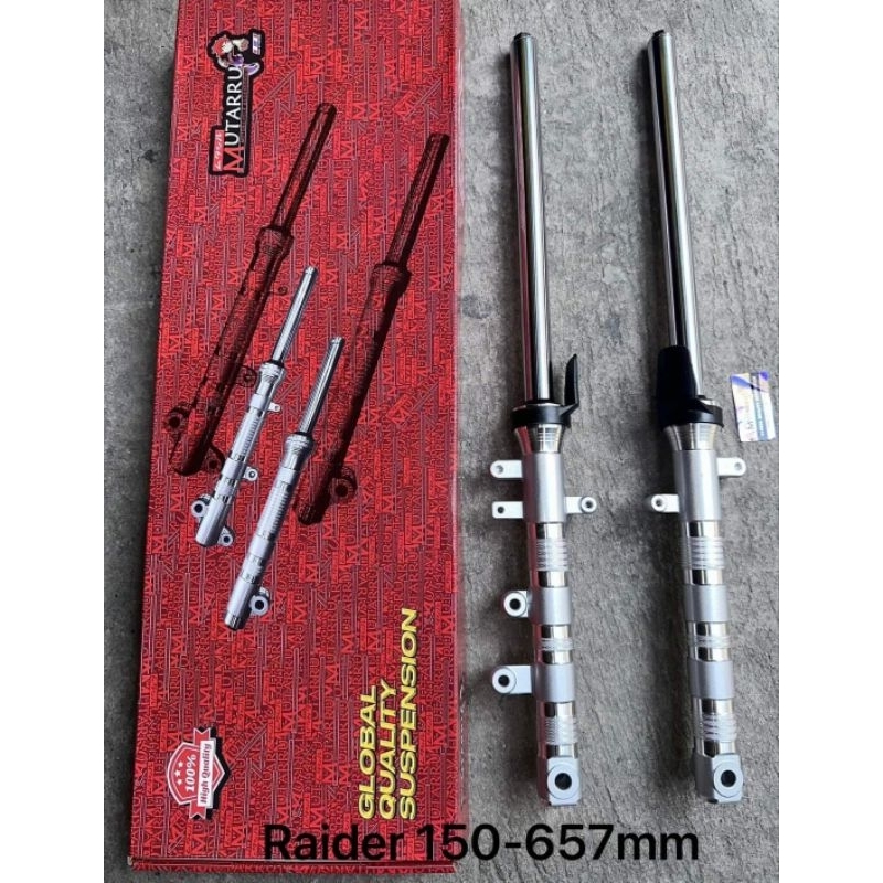 Mutarru Front Shock Assy for Suzuki Raider 150 Carb | Shopee Philippines
