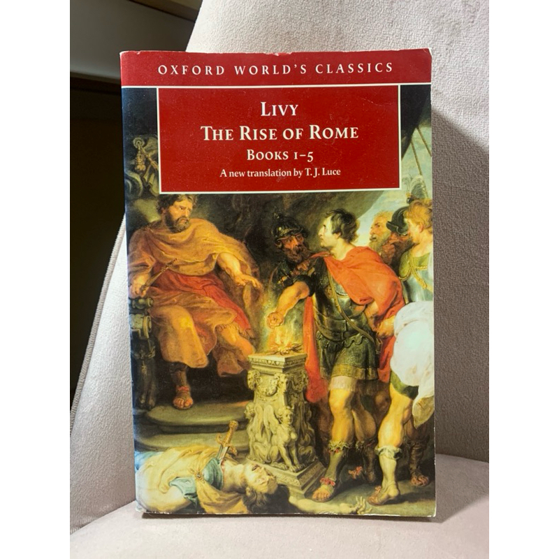 Livy: The Rise of Rome (Books 1-5) - Oxford World’s Classics | Shopee ...