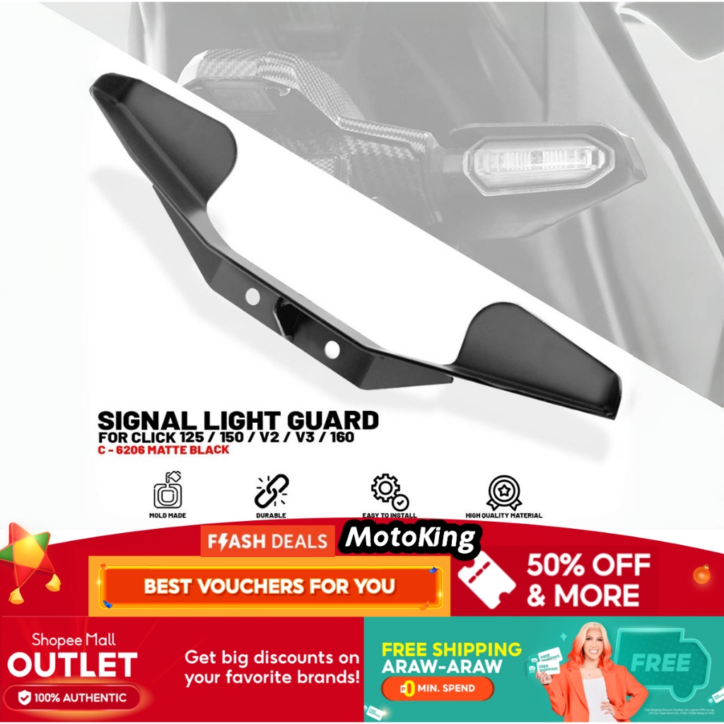 Honda click v3 click v2 signal light protector cover guard 1pc ...
