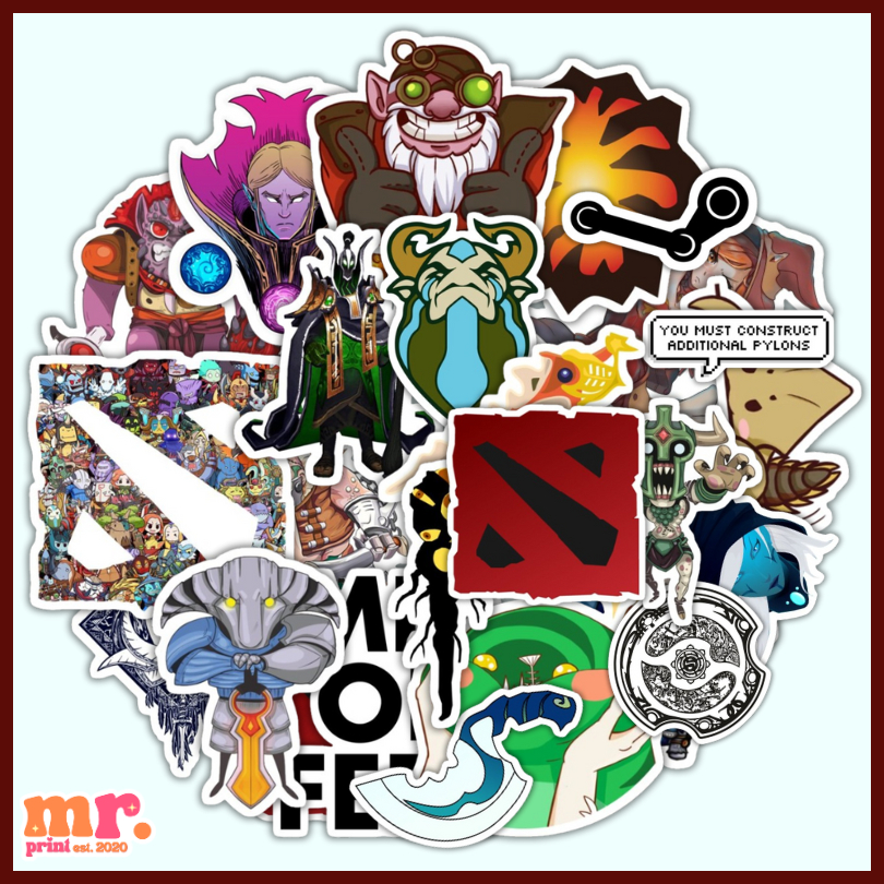 DOTA 2 VOL 1 STICKERS GAMER GAMING BOYS WATERPROOF | Shopee Philippines