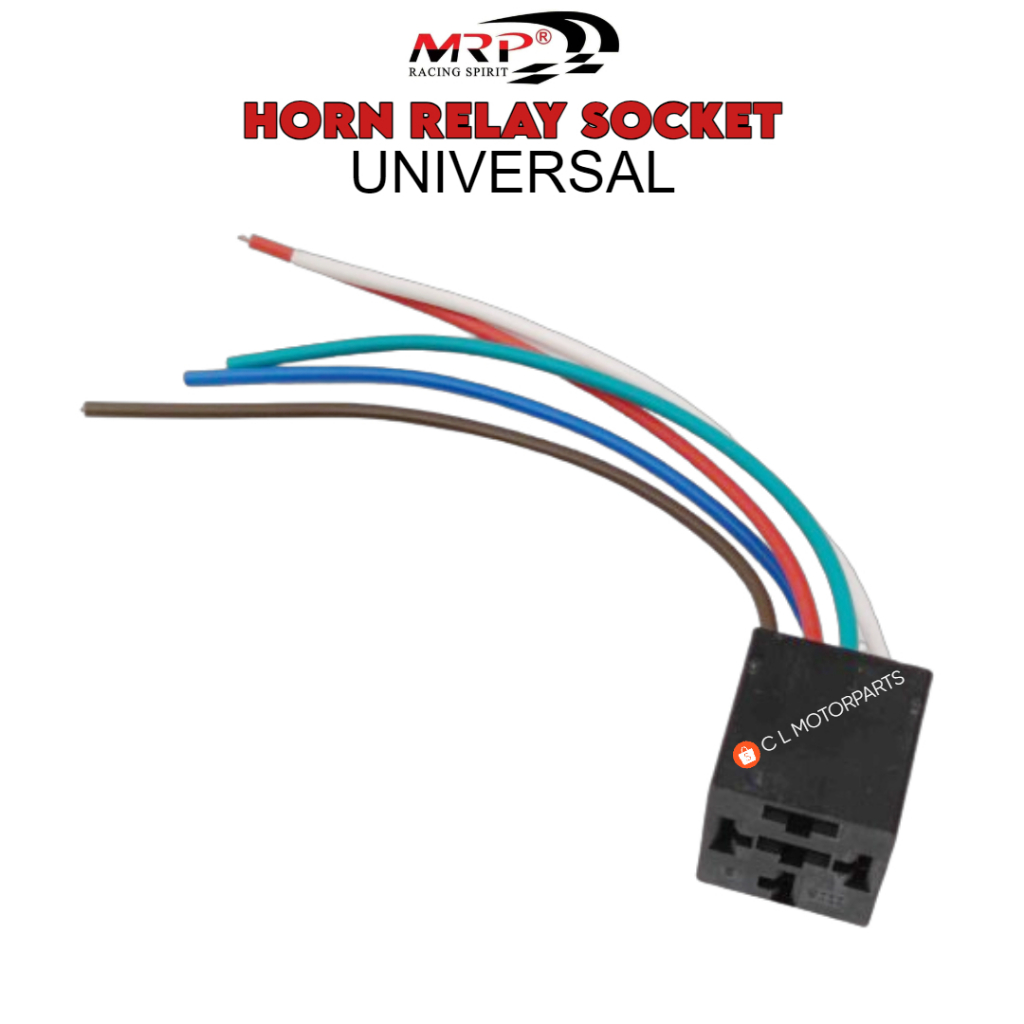 MRP HORN RELAY SOCKET UNIVERSAL | Shopee Philippines