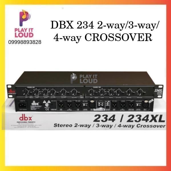 DBX 234 2-way/3-way/4-way Crossover | Shopee Philippines
