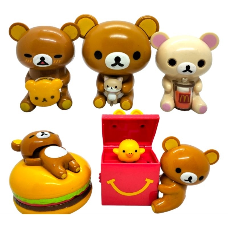 2018 McDo Rilakkuma Character Figures (1pc) | Shopee Philippines