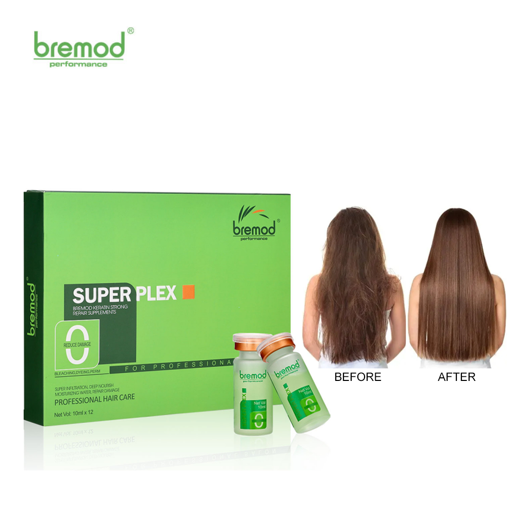 Bremod Super Flex Keratin Sirong Repair Supplements Dry Frizzy Hair ...