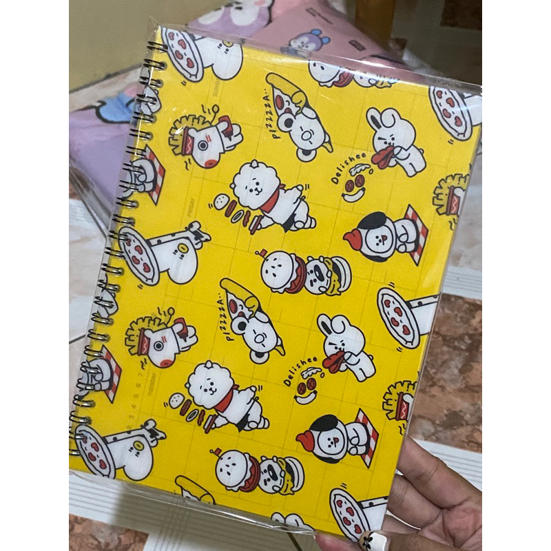 BT21 official yellow notebook from KOREA | Shopee Philippines