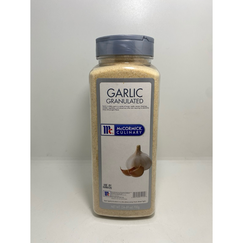 McCormick Garlic Granulated 700g | Shopee Philippines