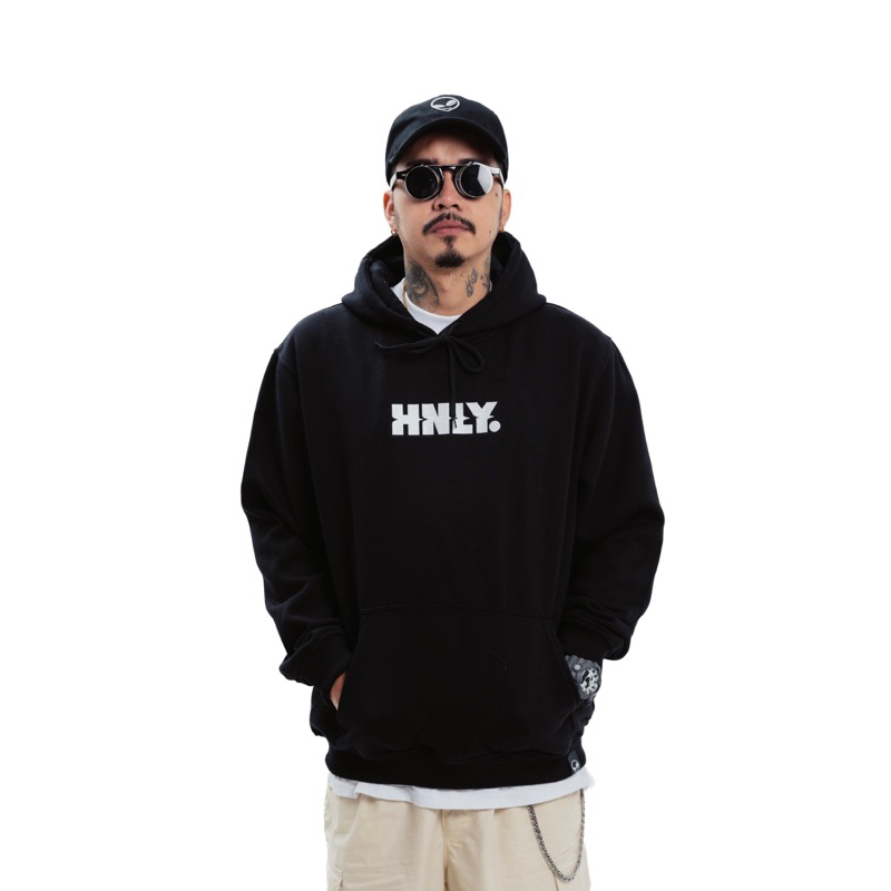 HNLY COLORED HOODIE - BLACK | Shopee Philippines